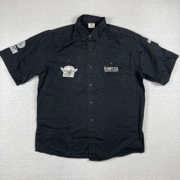 Shirts | G Unit Shirt Mens Xxl Heavy Weight Hip Hop Rap Streetwear ...